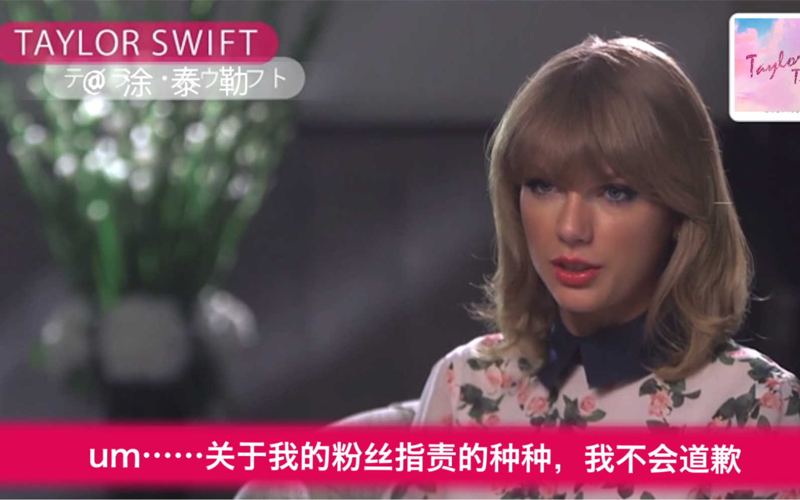 【TaylorSwift】没有霉霉终结不了的话题