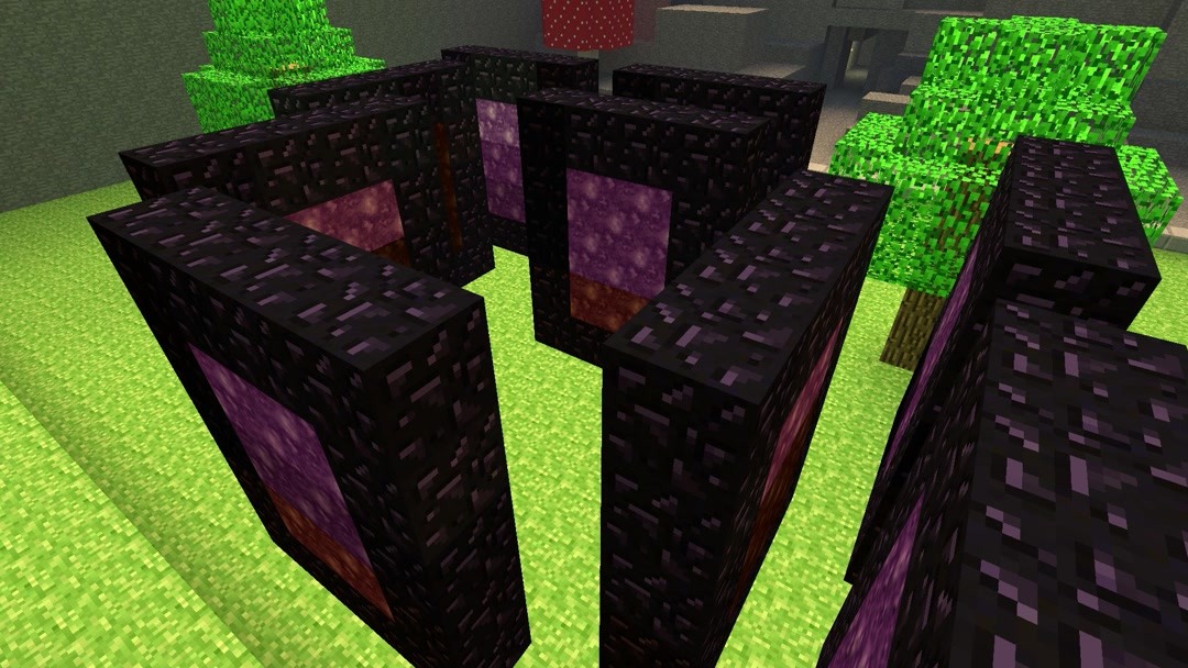 我的世界这十座传送门分别是通往哪里的?