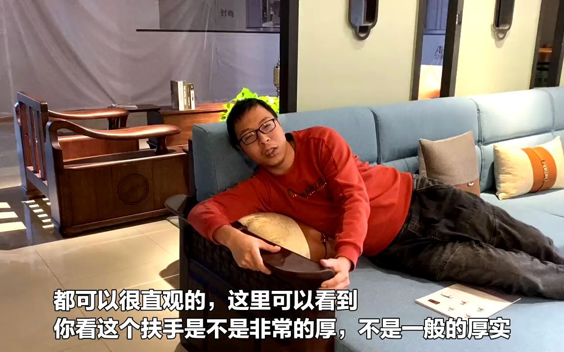 2w多可配胡桃木深色系简单款三室两厅全实木家具