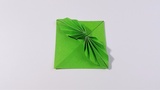 折纸王子教你树叶书签,简单实用,儿童很喜欢