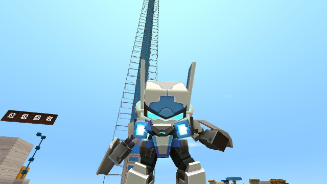 迷你世界:水电梯上升速度非常快,爬上百层大厦只要十秒