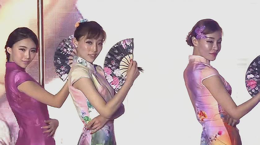 时尚旗袍秀:模特大秀民族风,简直太美了!