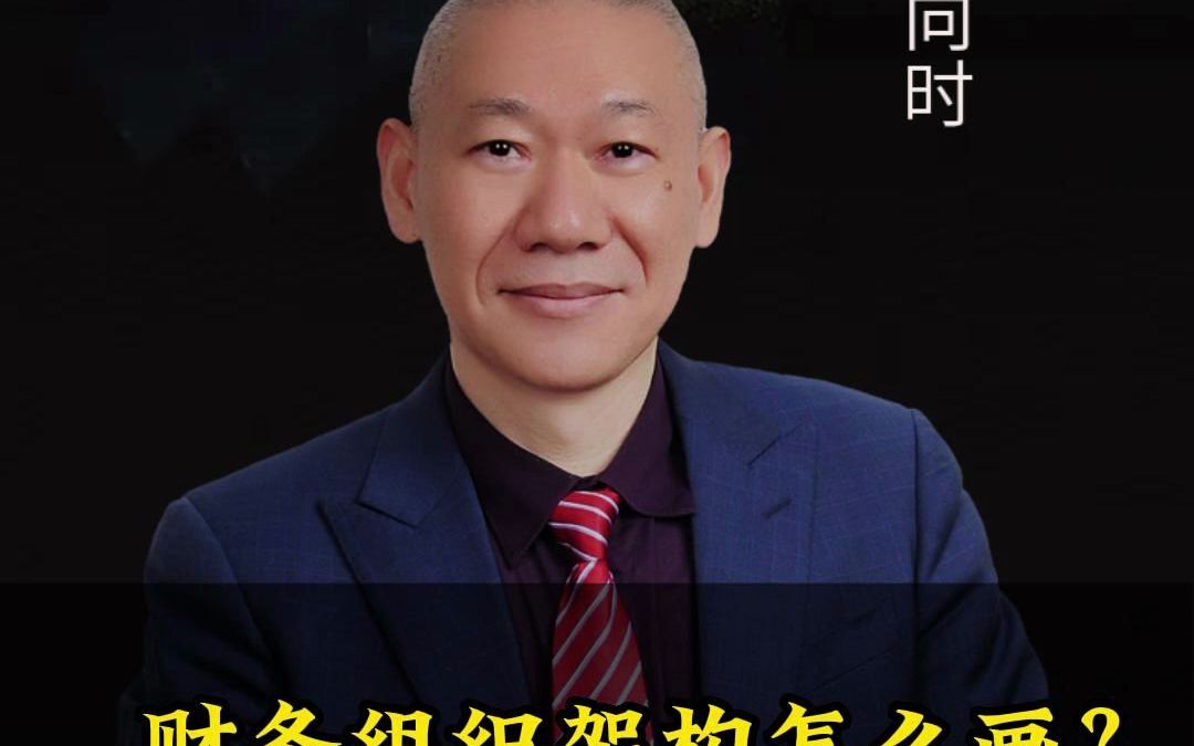 财务组织架构怎么画?