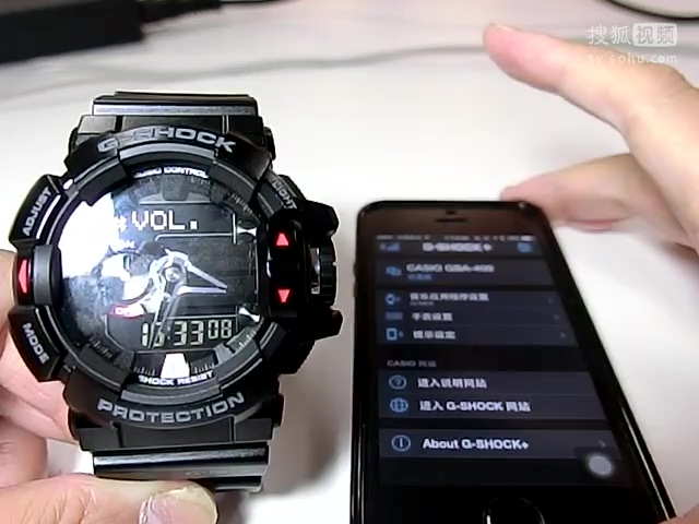 CASIO手表GBA-400(5413)提示设定
