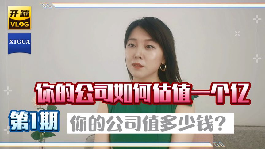 公司估值价值1个亿,跟美女投资人涨知识