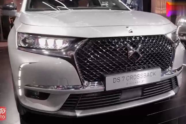 DS 7实拍,打开车门那刻才是惊艳的开始