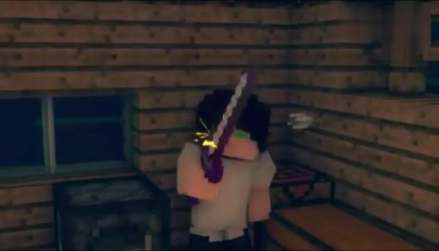 我的世界:动画,这就是在我的世界里打架不穿盔甲的下场,谨记!