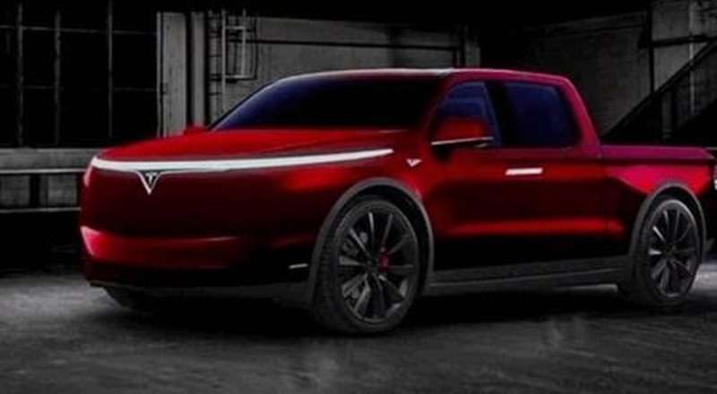 【特斯拉Model B电皮卡曝光,续航超800公里】日前,有网友曝光了...