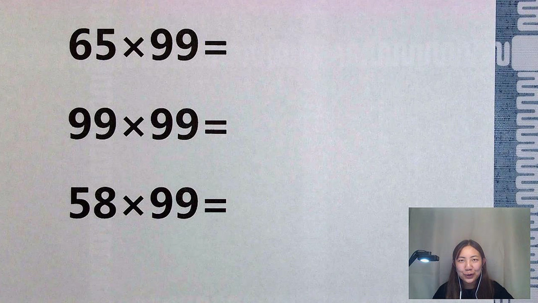3个两位数乘99,蛋蛋老师的方法,学会后算起来又快又准确!