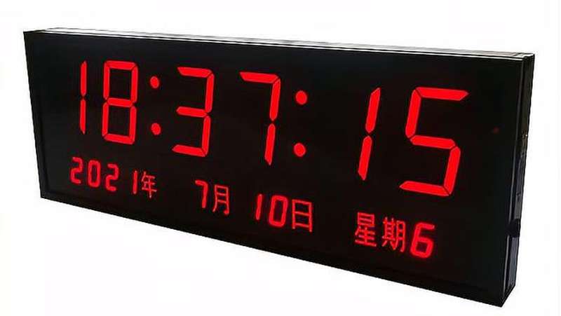 闽钟定制代名词NTP电子时钟CDMA校时电子钟NTP时间同步