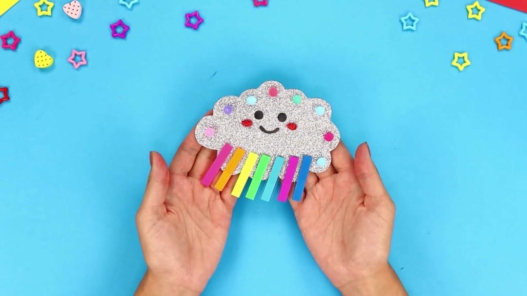 手工DIY:13个卡哇伊的学习用品!西瓜修正带、彩虹雨云便签纸