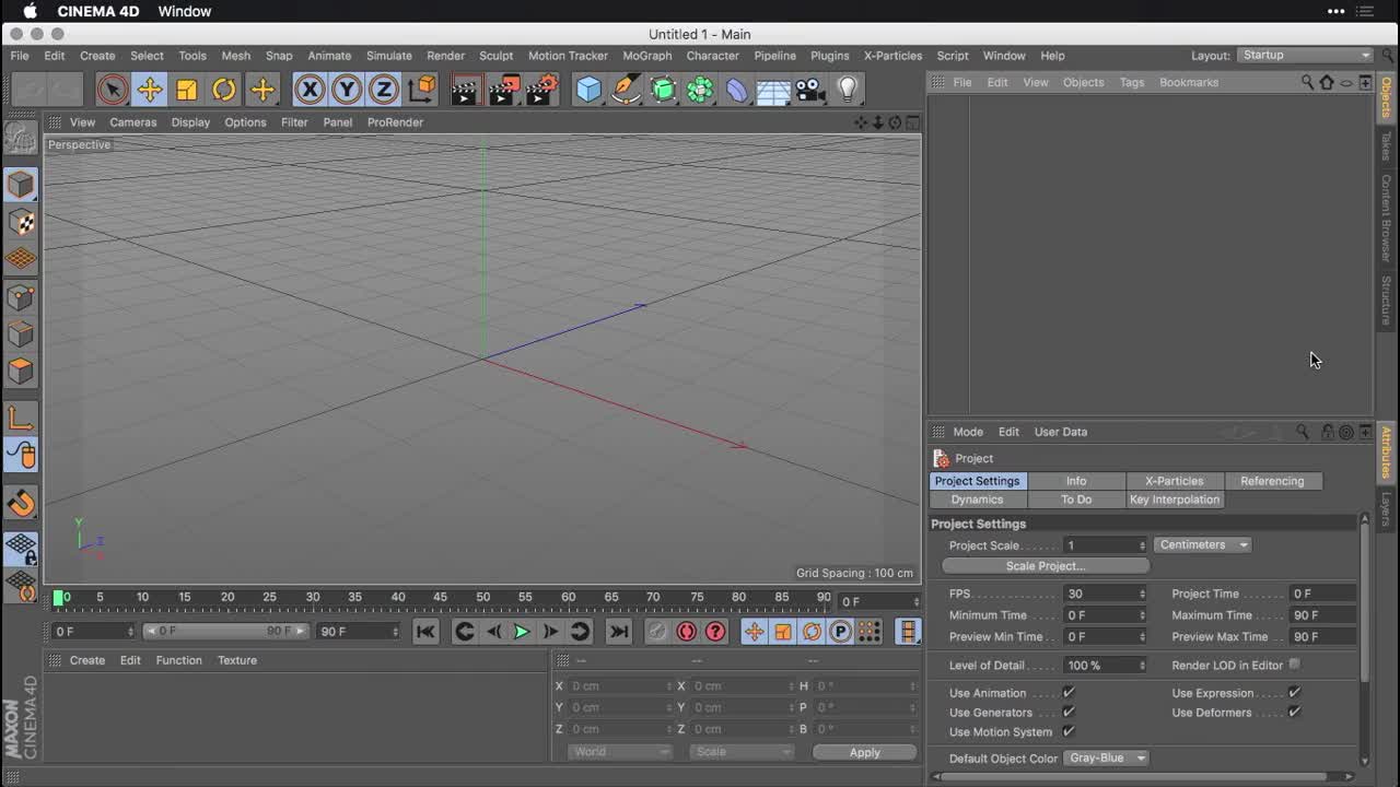 C4D高级特效教程