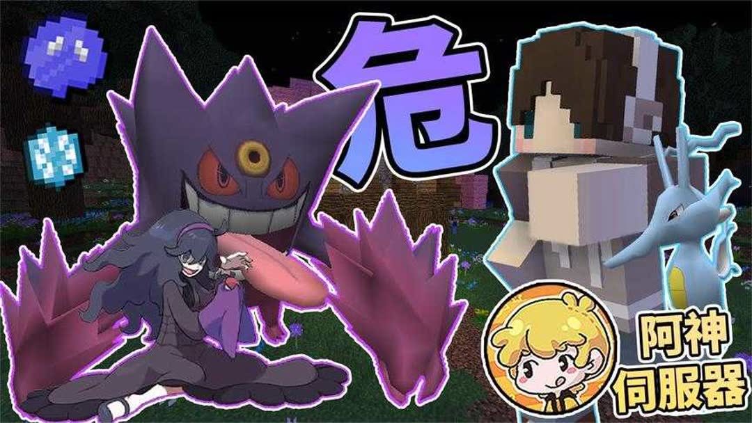 我的世界《阿神宝可梦服务器生存》#10 危机对战 等级相差30等