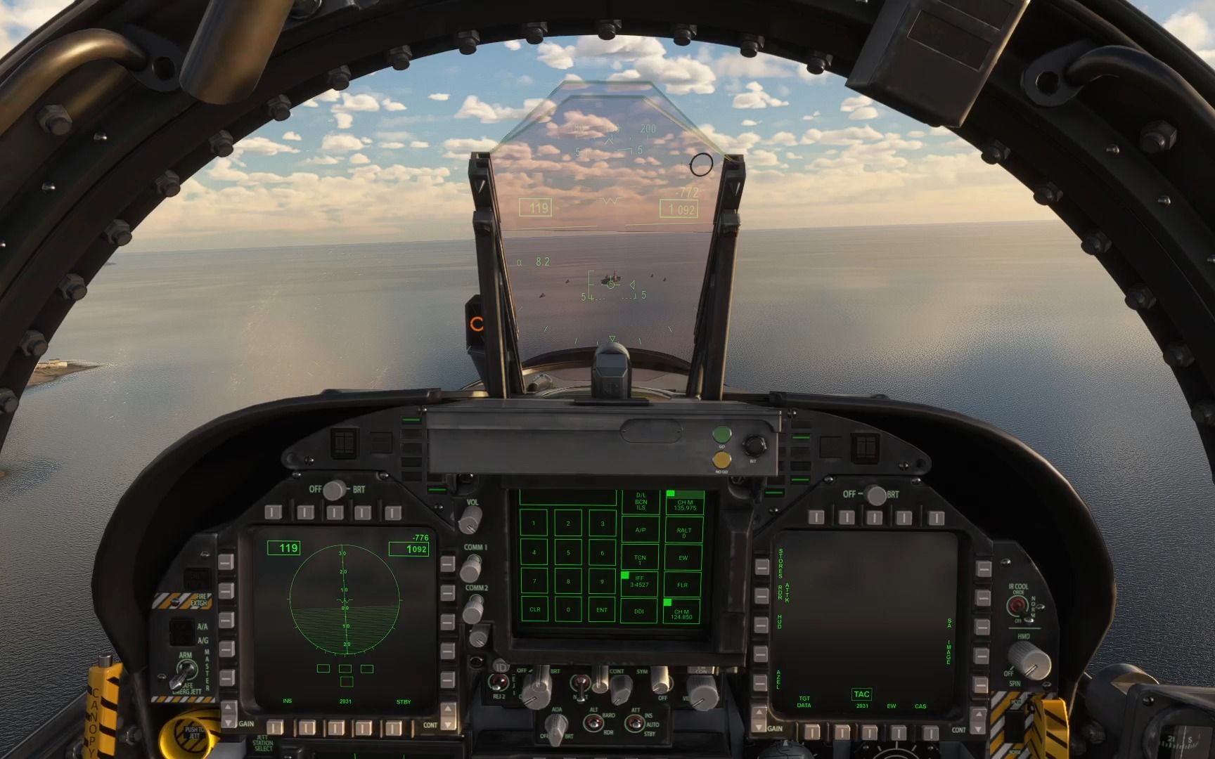 微软飞行模拟-壮志凌云-航母降落