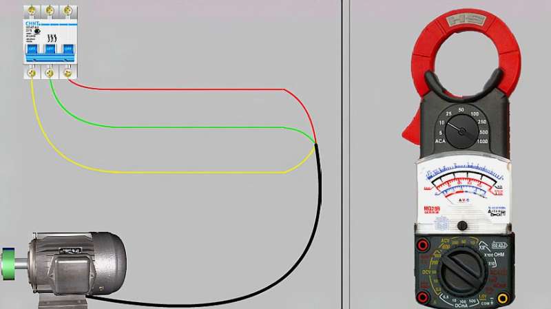 电工知识:电压法,电流法判断电机故障,实物演示