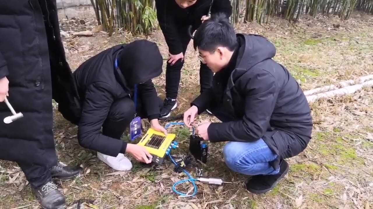 YLINK锚杆长度检测仪现场检测视频