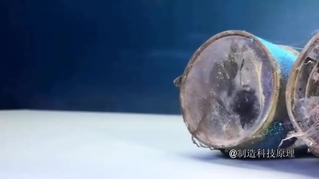 修复二战老式生锈双筒望远镜