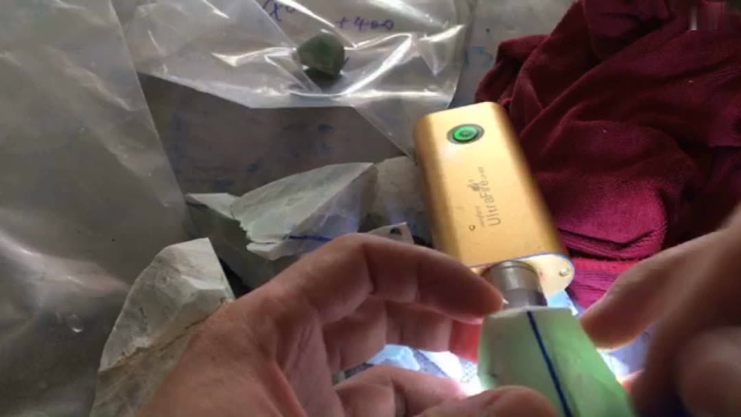 翡翠原石讲解切料全过程