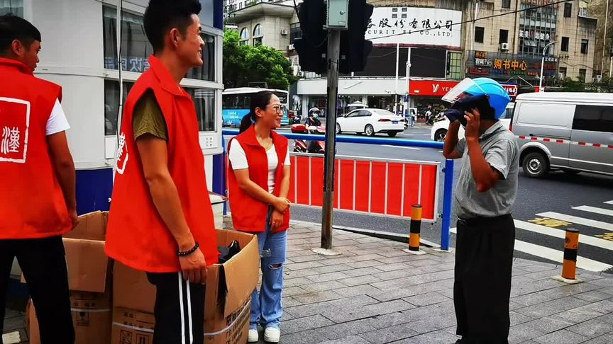 “平安宁国.安全出行”—我们走上街头参与#志愿者在行动