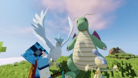 我的世界神奇宝贝BOSS挑战赛轻松拿下