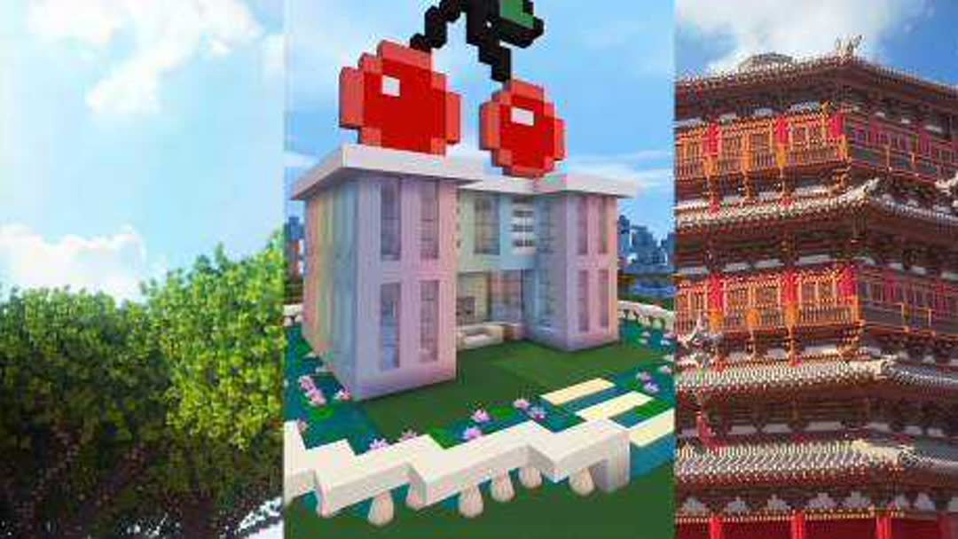 迷你世界搞笑:迷你世界速建别墅,现在还有玩迷你世界的吗