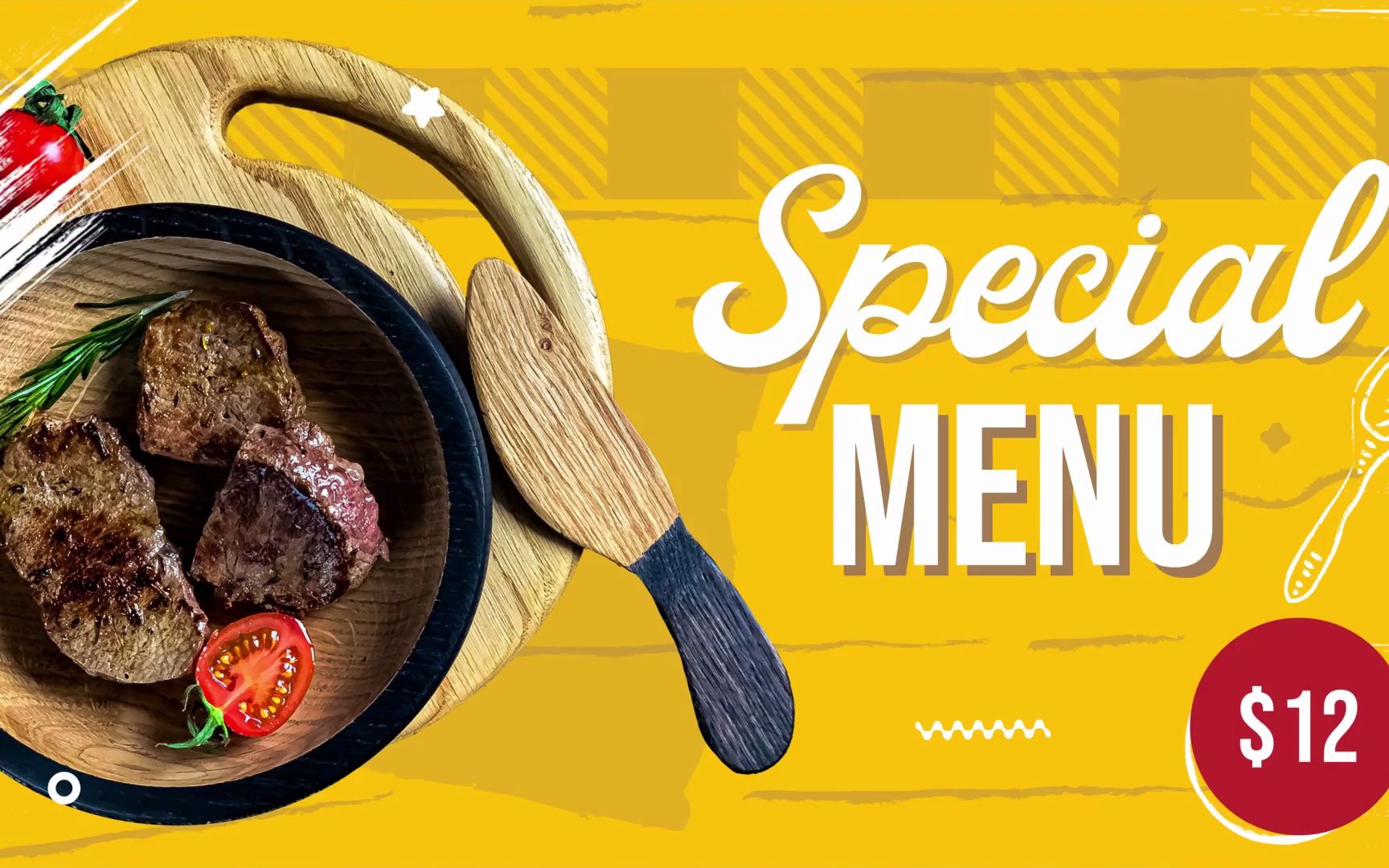 达芬奇-餐厅菜单价格样式排版模板 Restaurant Food Menu