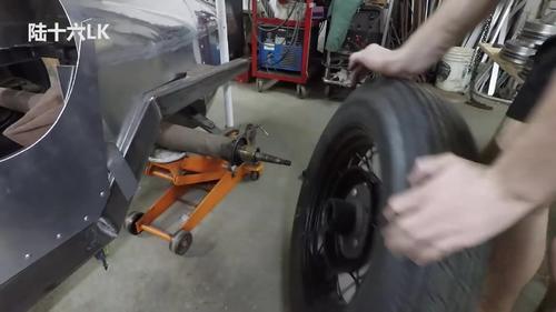 [纯手工造车-37]发动机还是没着落,小哥哥无奈先安装鼓式刹车