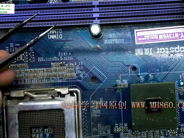 自学笔记本液晶显示器主板电脑维修视频教程