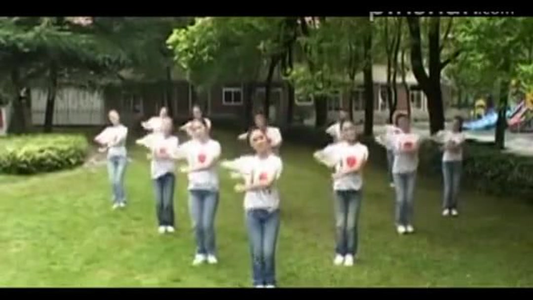 幼儿园广播体操舞蹈《北京欢迎你》教学视频