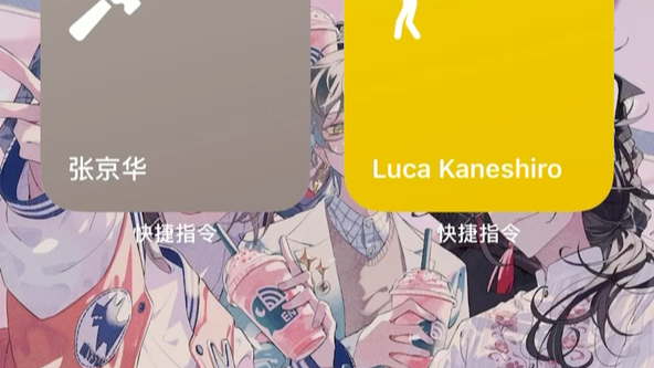 【Vox Luca Shoto 阿萨aza 张京华】iPhone 12mini 快捷指令桌面小...
