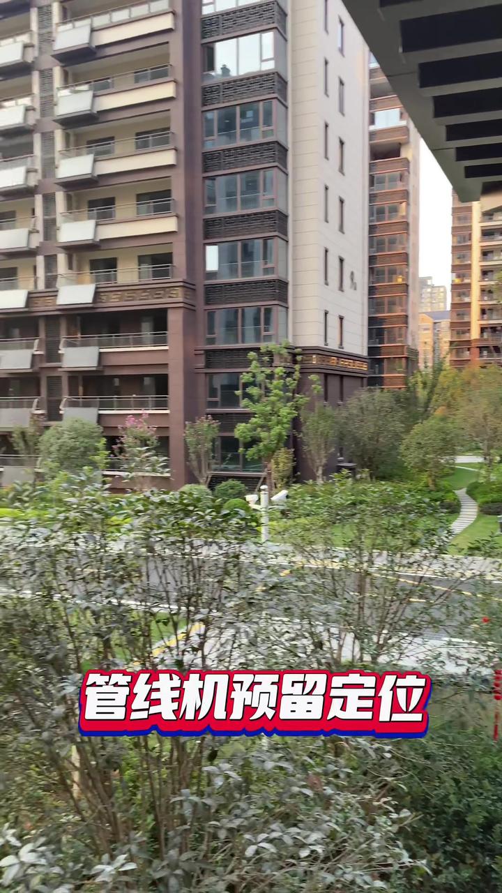江山赋三号楼业主水电完工,今天去预留管线机水管,注意#管线机预埋