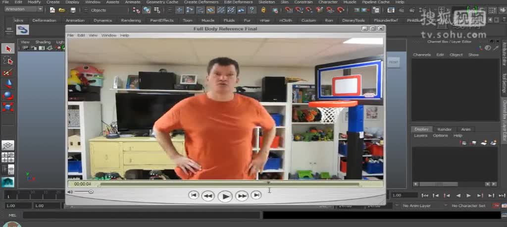 Maya面部表情动作捕捉11