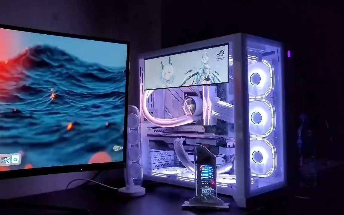 ...华硕b660吹雪 威刚ddr4 8G 32002 铭瑄3070ti 三星pm9a1 500G ...