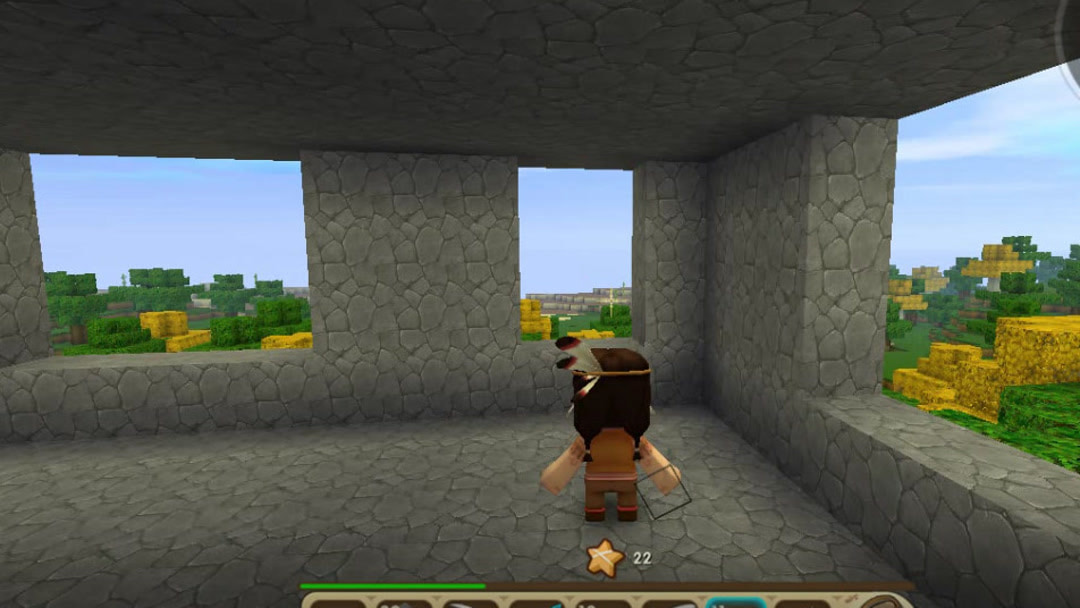 迷你世界 生存之安装玻璃