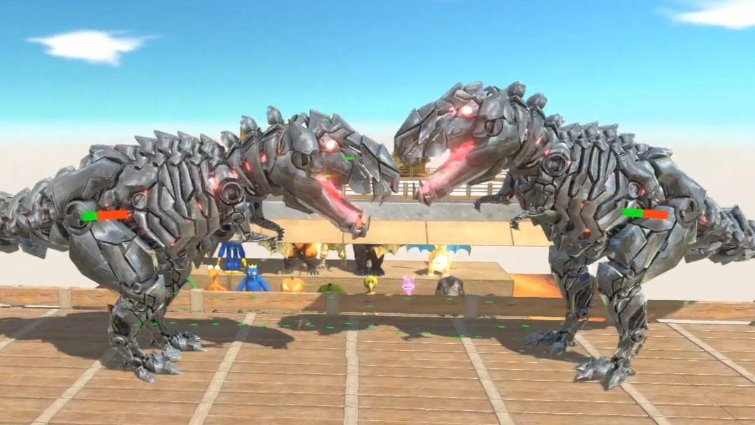 动物战争模拟器 这感觉就跟照镜子是一样的呀