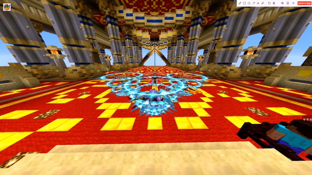 我的世界:决战斗罗,一区帮派汤臣一品!