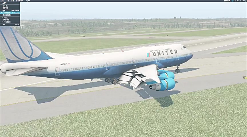【Xplane11】三架飞机,三分钟,降落双视角!
