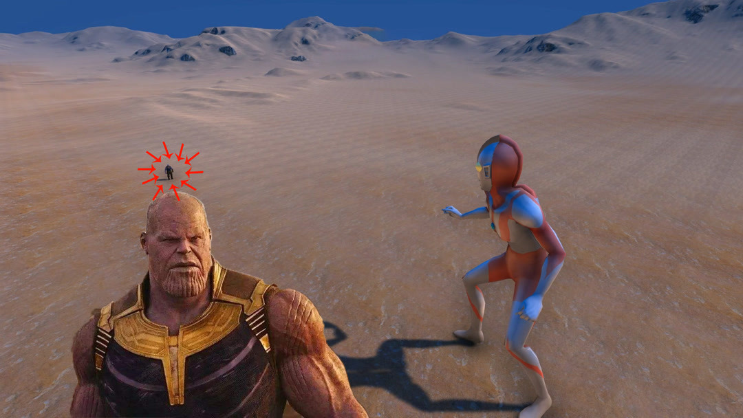 奥特曼制作完成,只需一招就能击败灭霸|史诗战争模拟器