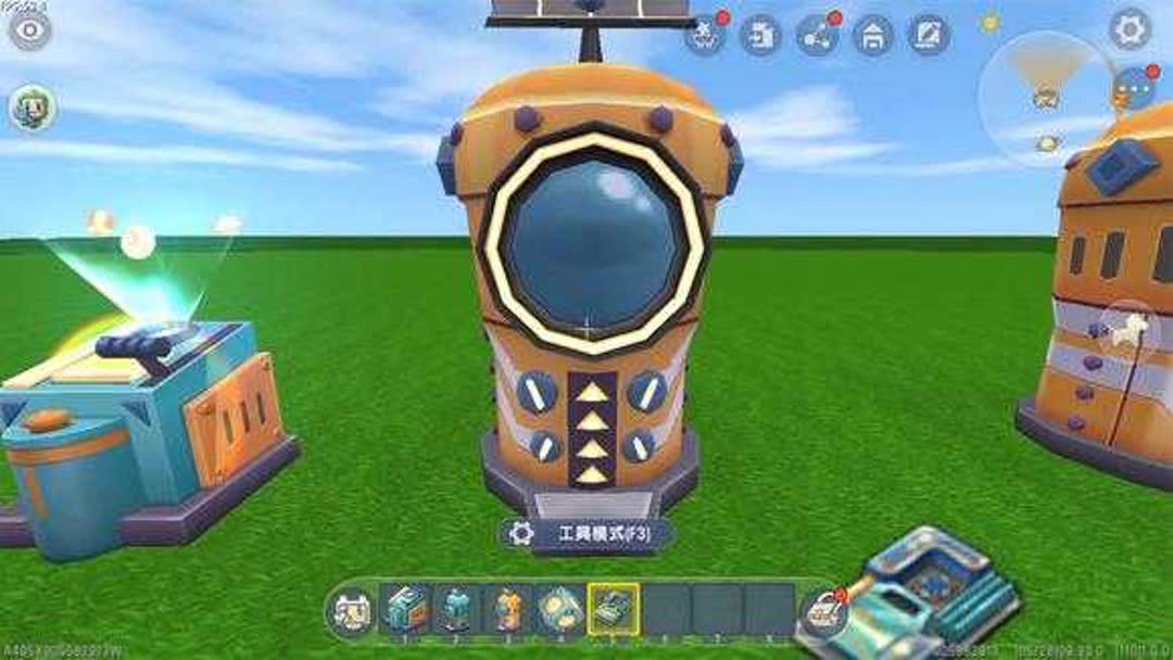 迷你世界:烈焰星上有什么?新更新的星站控制台和传送仓怎么用呢