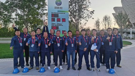 所有的付出只为今天,希望一切顺利,加油#全运会开幕式