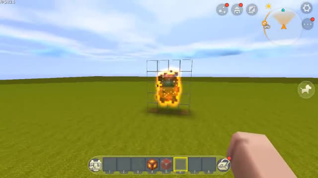 迷你世界一个传送门把你带到一个神奇的玻璃世界