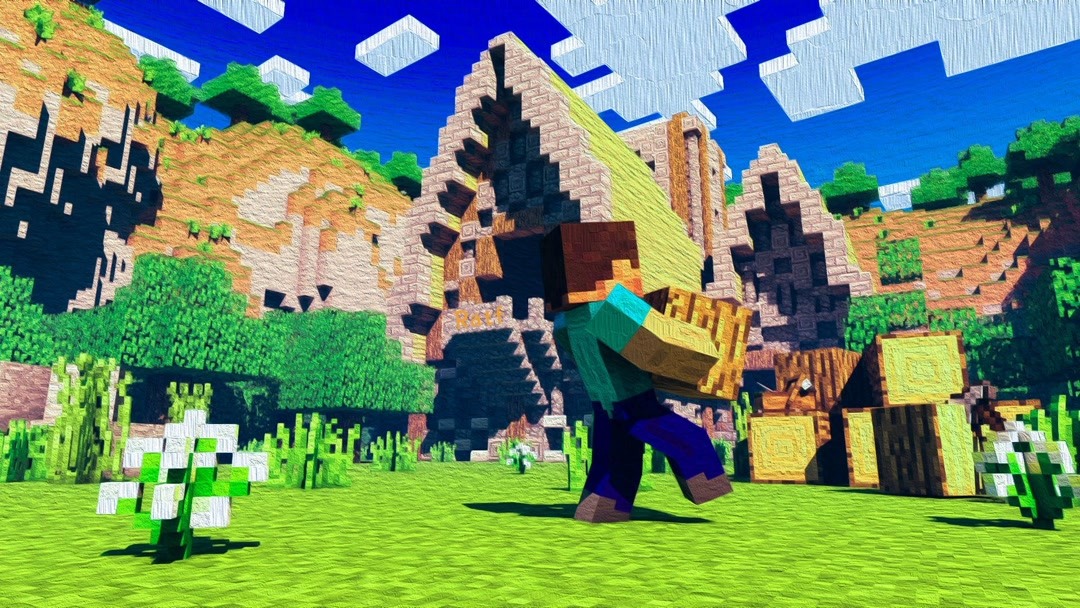 【我的世界46开解说逃出生天】数字型采矿机