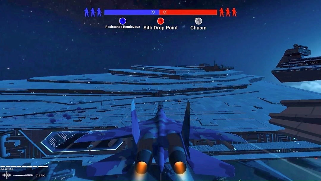 战地模拟器:超级壮观的宇宙战舰!