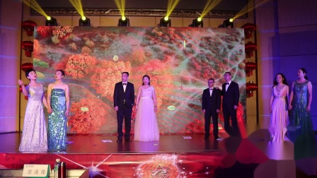 玉溪农行2019年迎新春联欢晚会:五、配乐诗朗诵《携手新时代》表演...