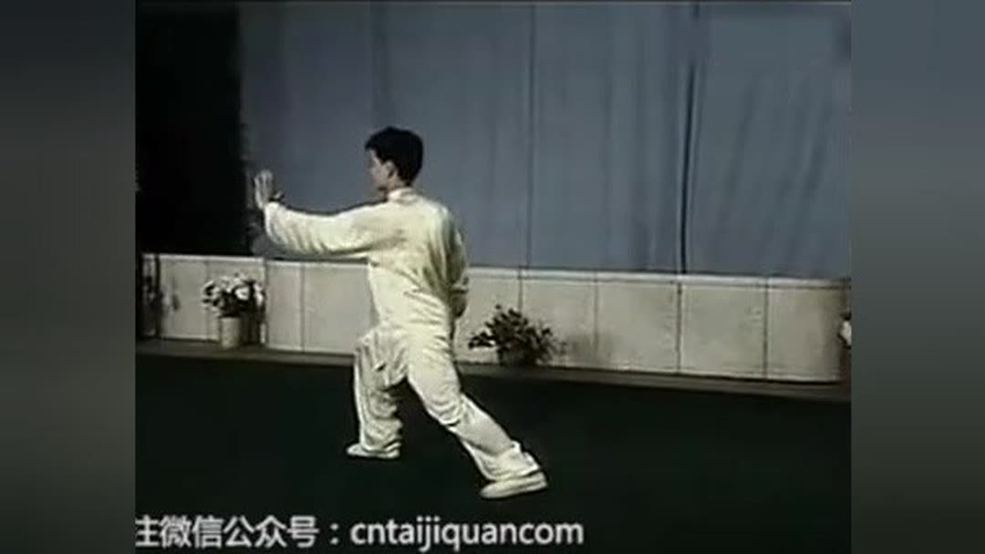 带口令88式太极拳 全套动作背练,干净利落,收藏学习吧~