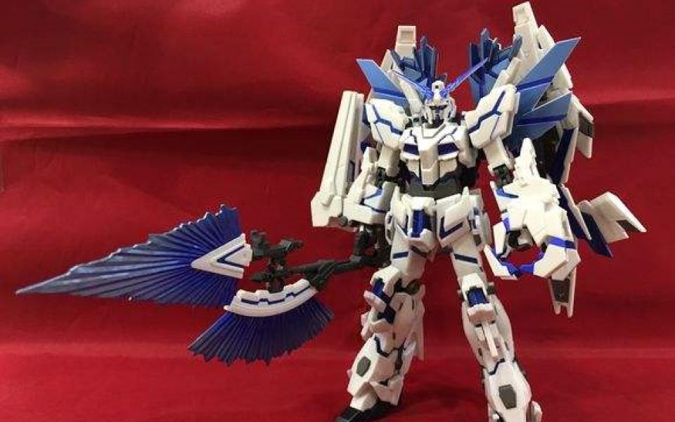 国产的完美独角兽?暴风模型ROBOT魂 独角兽高达 PLAN B 开盒简单...