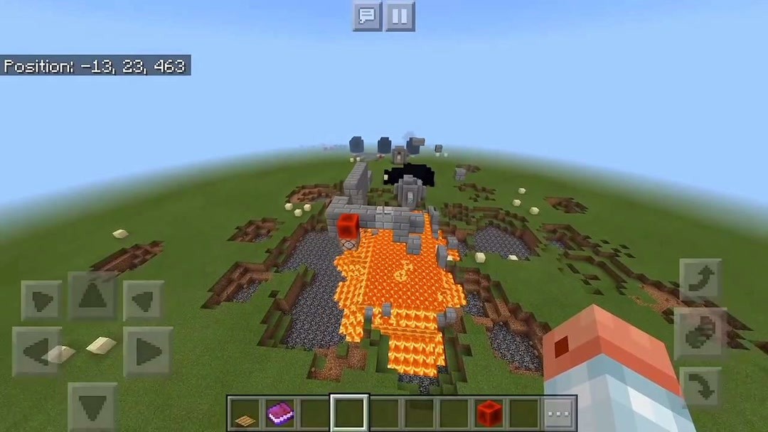 我的世界:这样的场景是不是很壮观?这可是不多的呢!