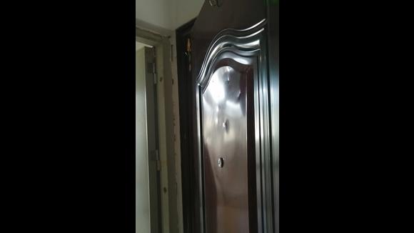 手艺人的生活--入门防盗门凹陷修复