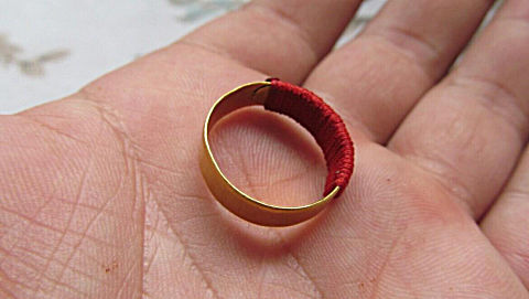 金店导购教我,开口戒指编绳的方法,简单实用,错过可惜了