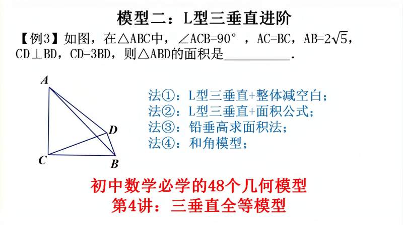 第4讲:三垂直全等模型-L型三垂直进阶3,初二数学,压轴题